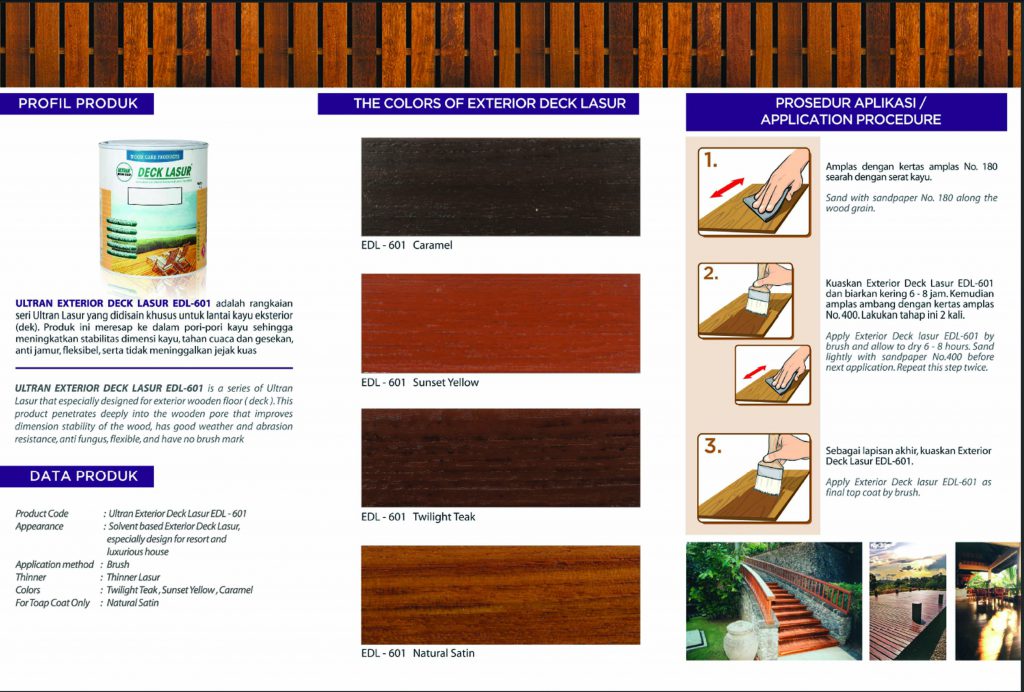 Ultran Deck Lasur EDL-601 – Maziya
